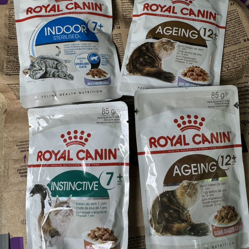 Влажный корм для кошек Royal canin Ageing12 Indoor