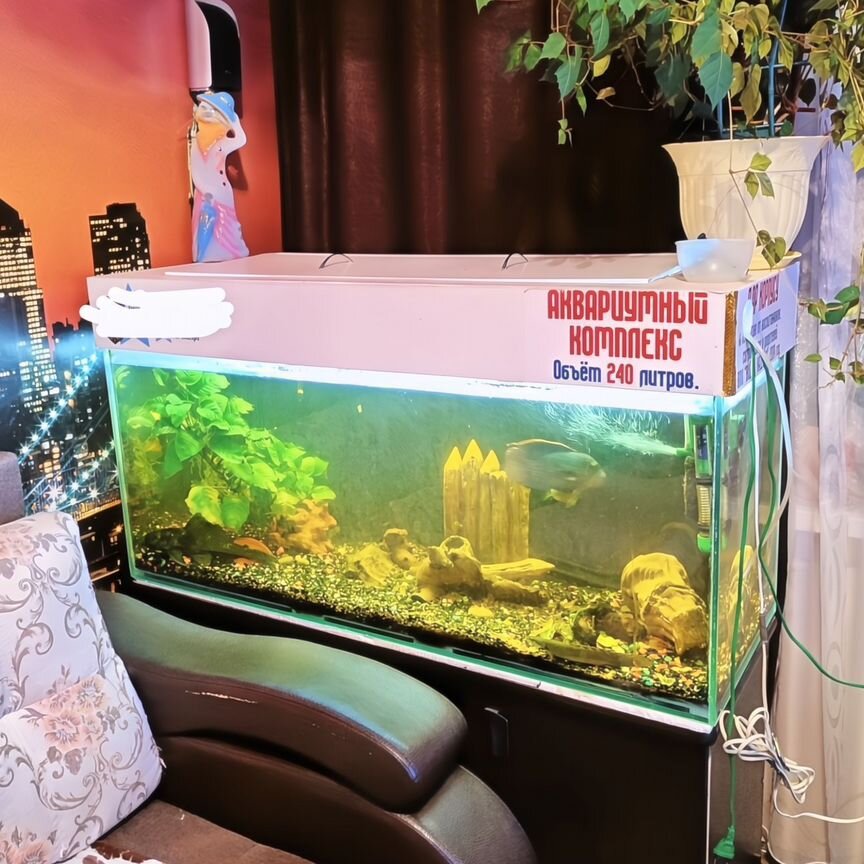 Аквариум с тумбой 240 литров