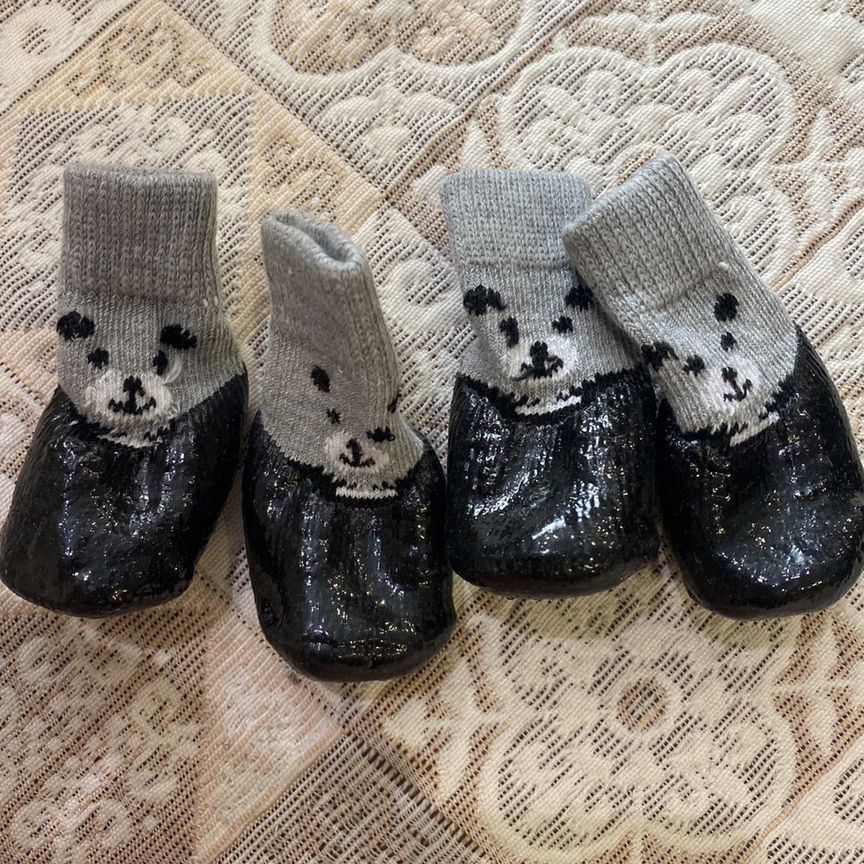 Носочки для собак маленьких пород