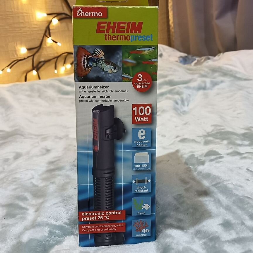 Eheim 100w. Обогреватель