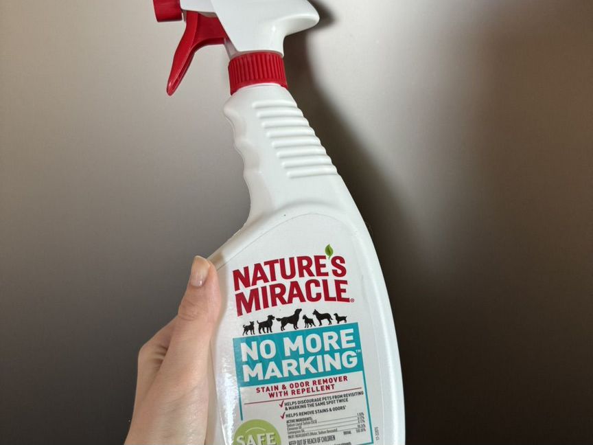 Уничтожитель запаха и повторных меток для собак