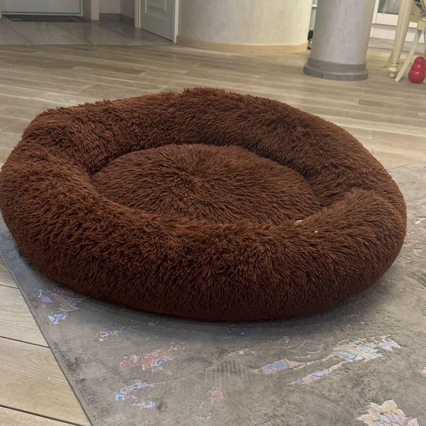 Лежанка пончик для собак