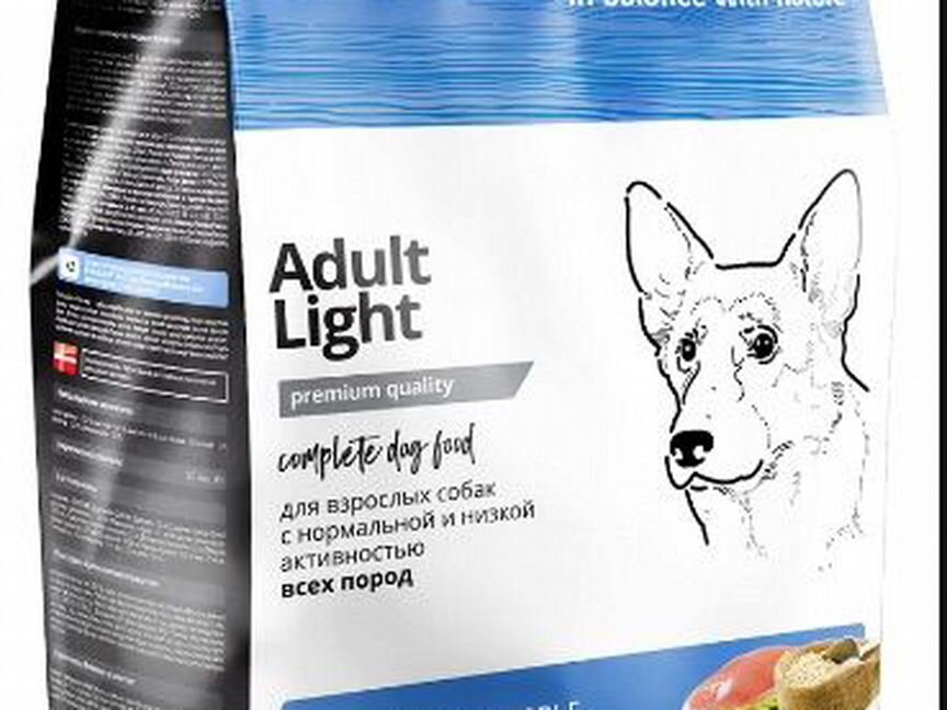 Сухой корм для собак Probalance Adult Light
