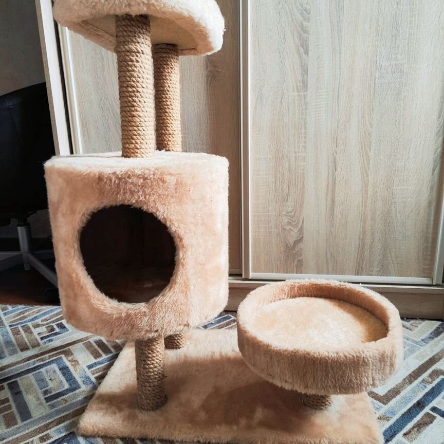 Когтеточка домик для кошки