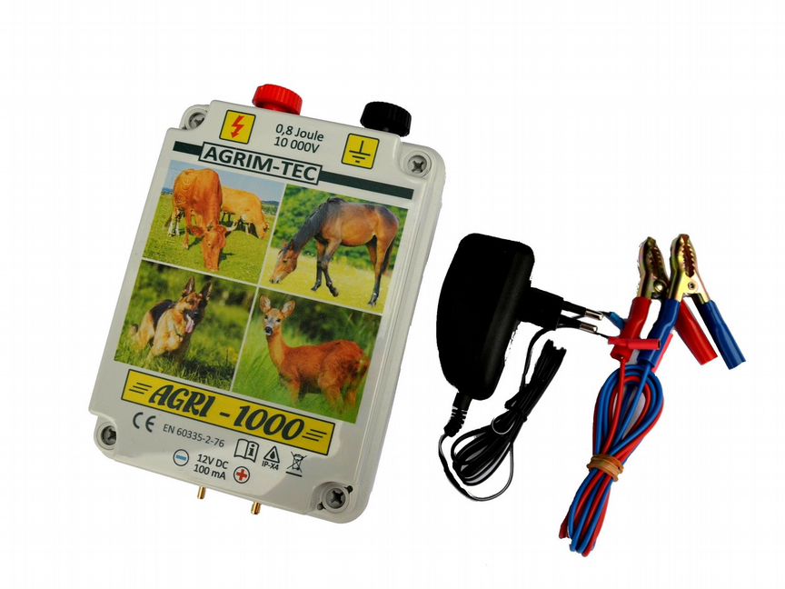 Электропастух Agri-1000 0,8Дж, 8км, 12в/220в