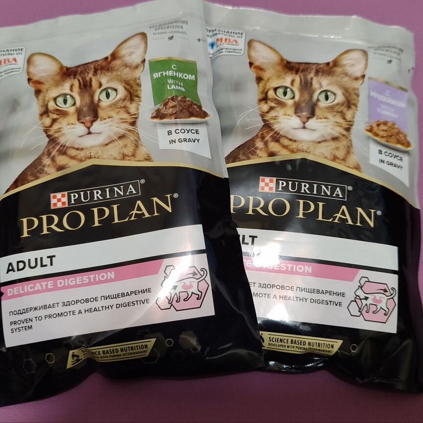 Пауч Pro plan Delicate для кошек