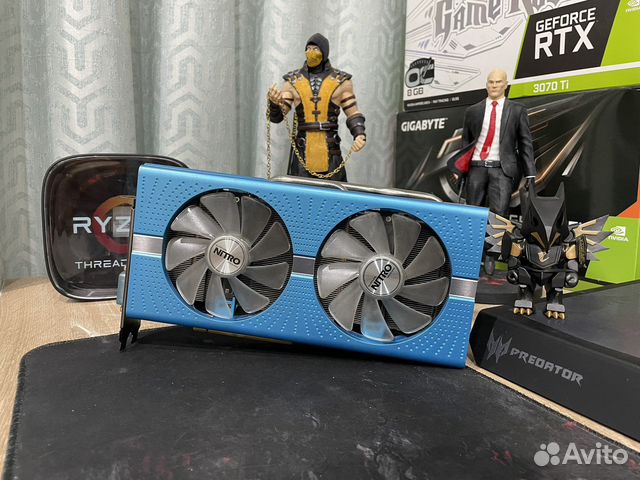 Редкая Видеокарта RX 590 8gb sapphire nitro + se купить в Краснодаре ...