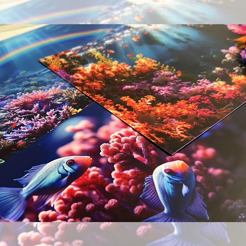 Задний фон для аквариума