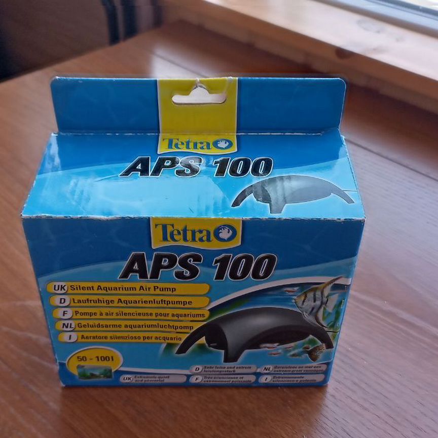 Компрессор для аквариума Tetra aрs 100 черный