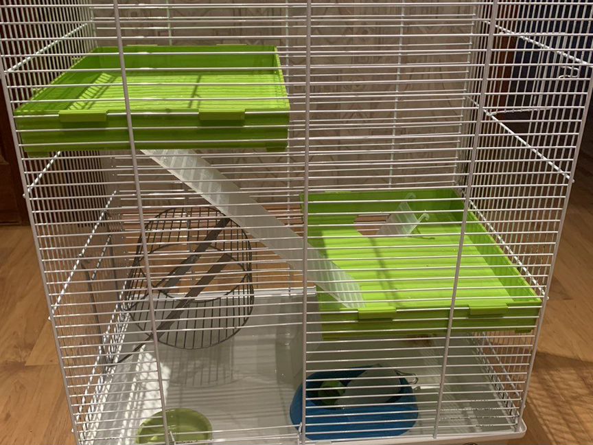Клетка для хомяков Ферпласт Hamster Tris