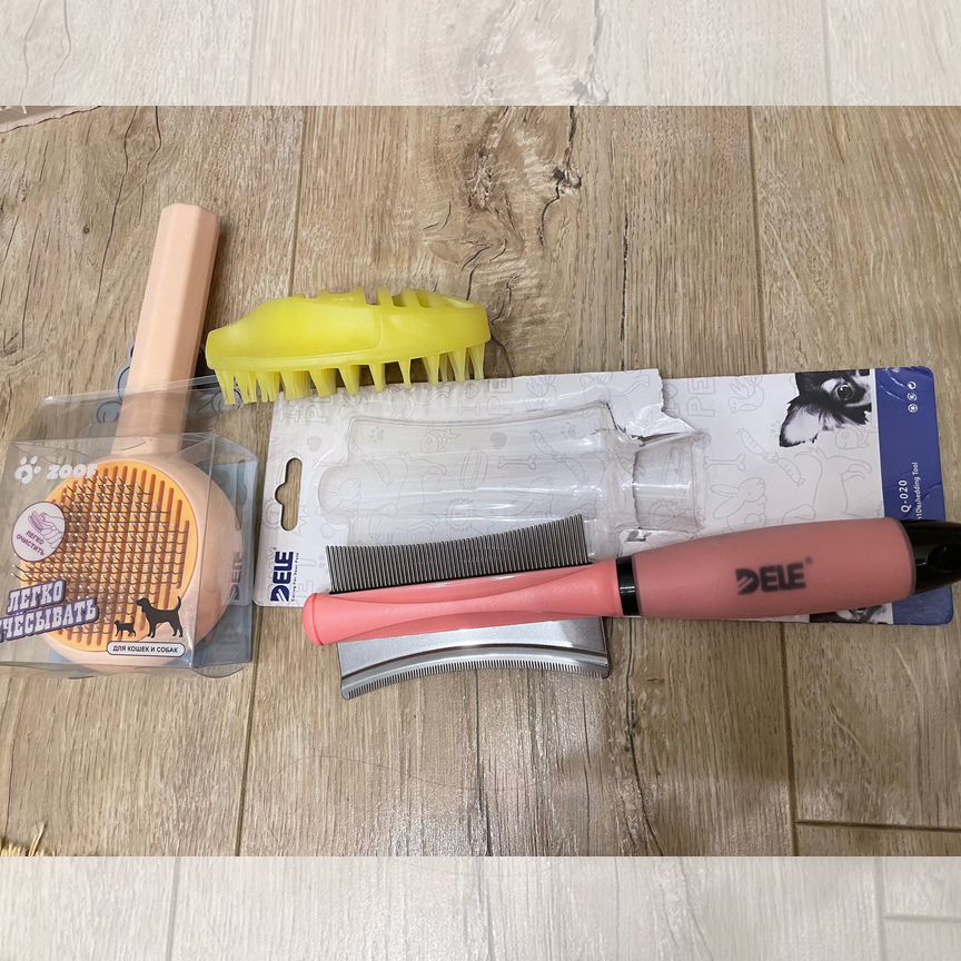 Дешеддер, силиконовая расческа, пуходерка кошкам
