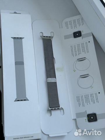 Миланская петля на Apple watch 44 mm Оригинал купить в Белгороде ...