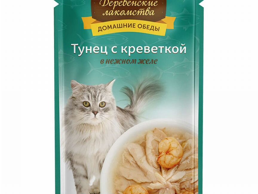Влажный корм "Деревенские лакомства" 70 грамм