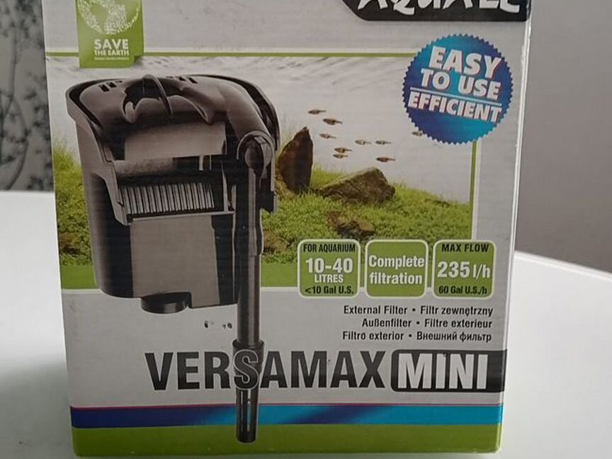 Фильтр для аквариума aquael versamax mini