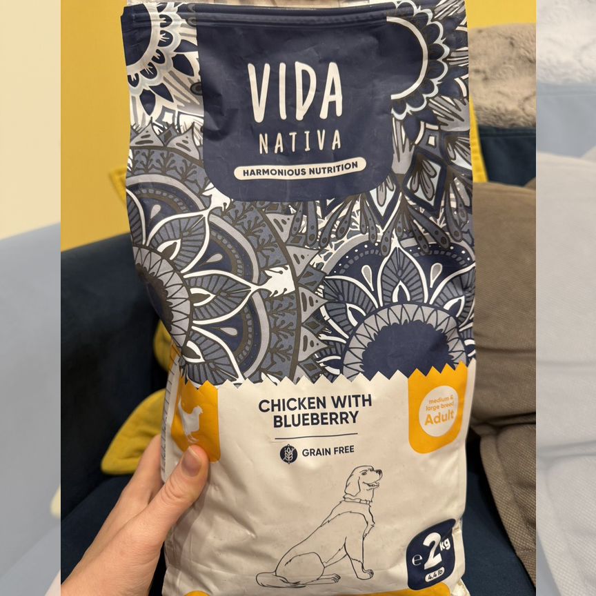 Корм для собак Vida nativa для взрослых собак