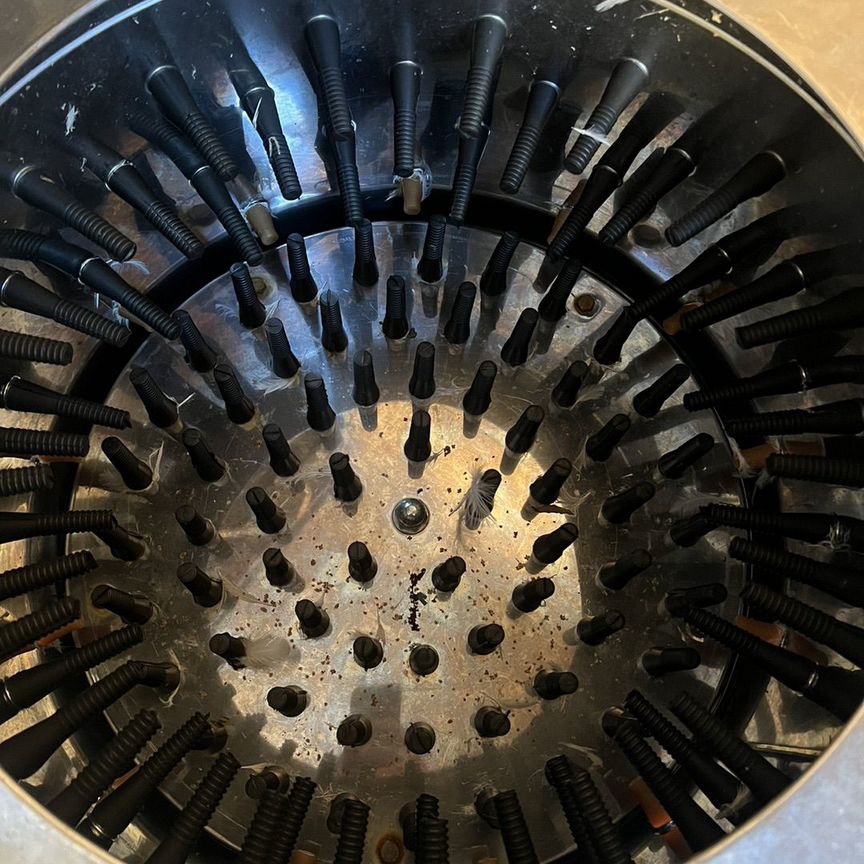 Перосъемная машина для бройлеров, гусей, индюков