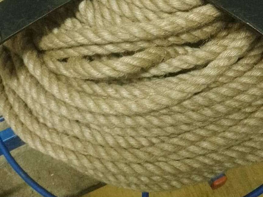 Шнур для когтеточки, джутовый шнур