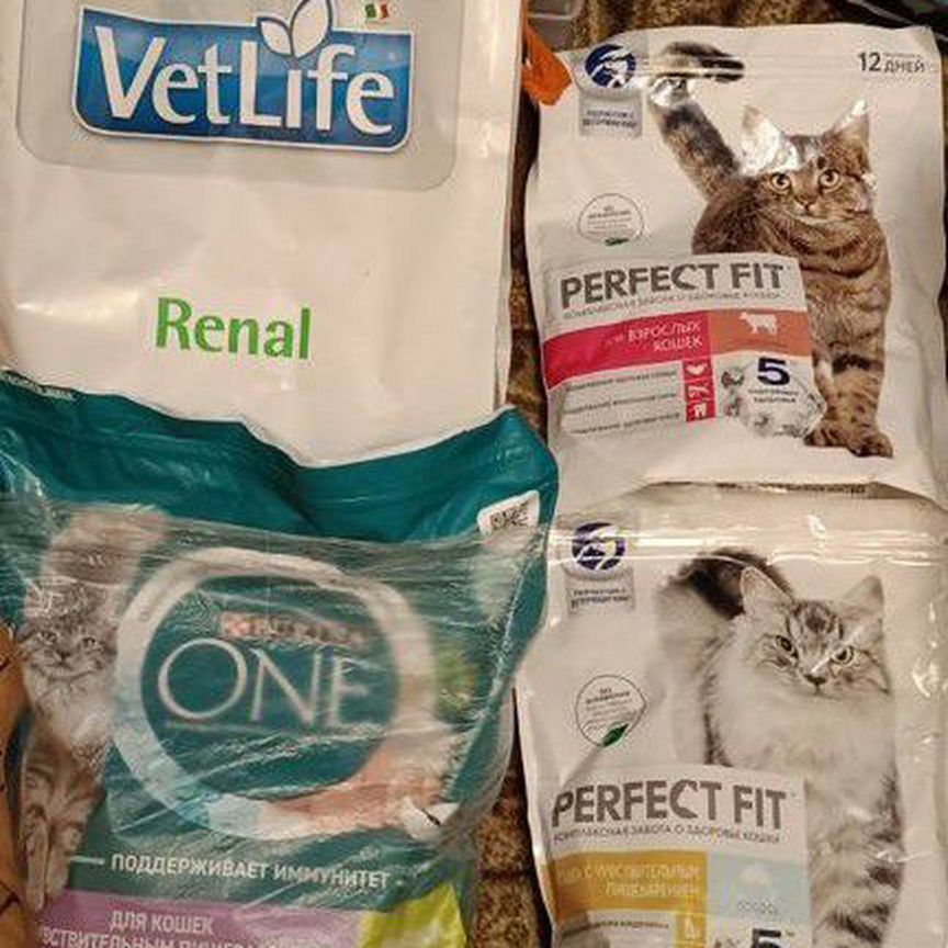Сухой корм для кошек. Ренал, холистик