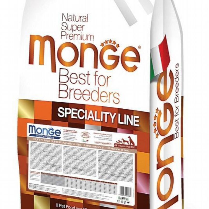 Сухой корм Monge Dog PFB Speciality Puppy&Junior