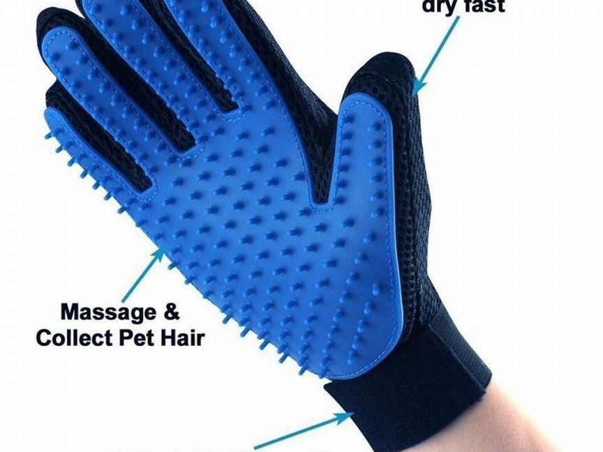 Перчатка расческа для кошек и собак