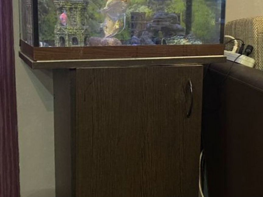 Аквариум с тумбой 60 литров