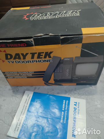 Видеодомофон аналоговый Daytek wj 350, Daewoo +TV купить в Москве ...