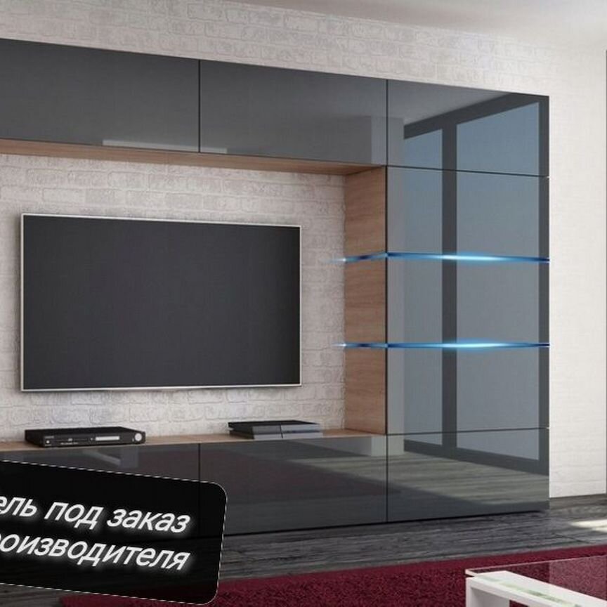 Стенка в гостиную современная Чарли
