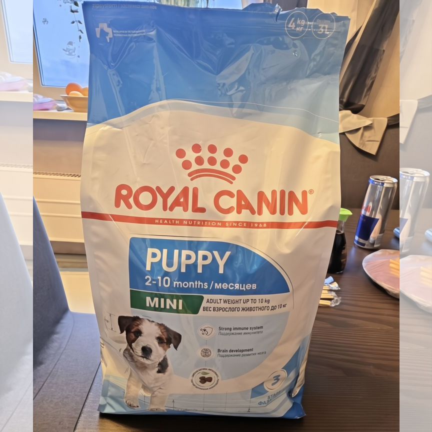 Корм для собак royal canin puppy mini 4 кг