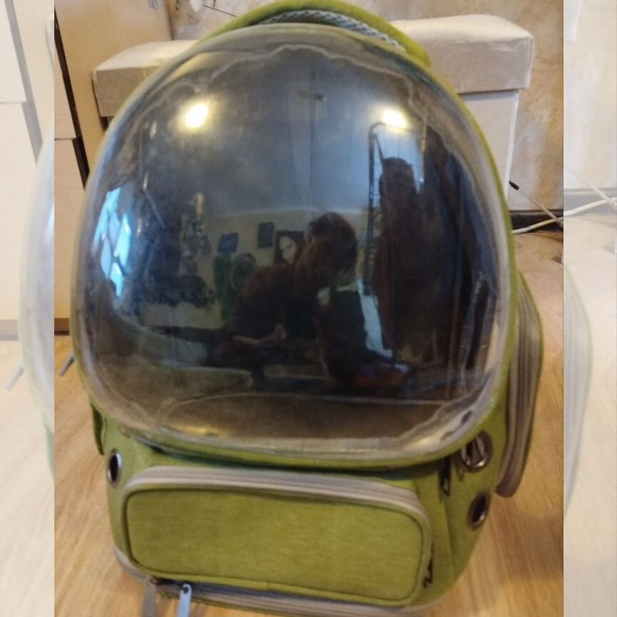 Рюкзак переноска для животных с иллюминатором