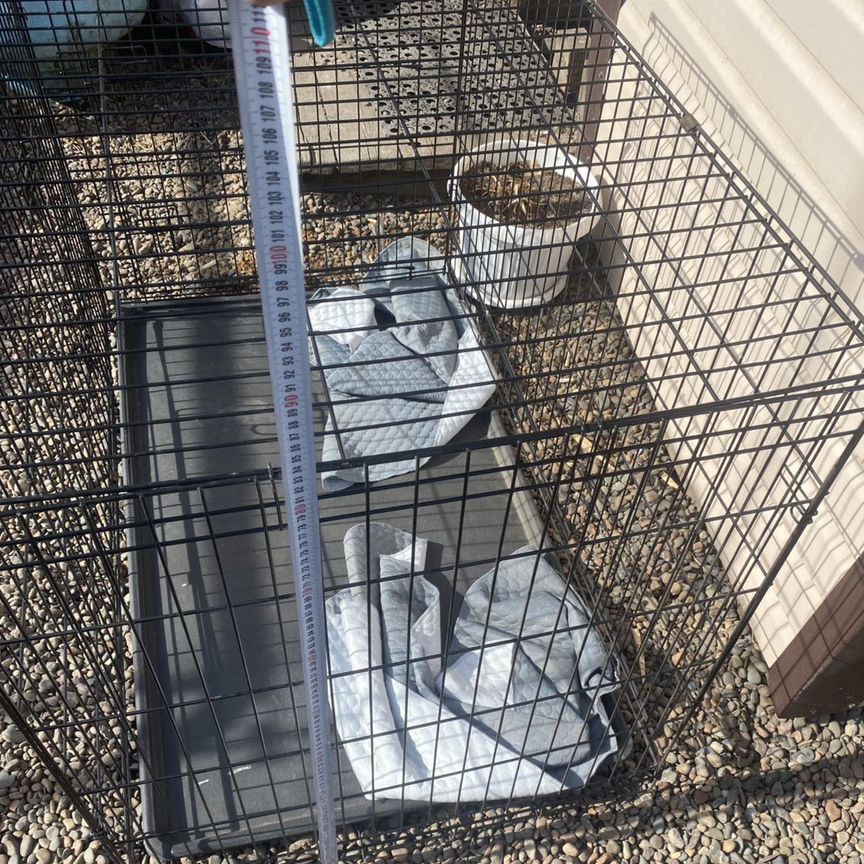 Клетка для большой собаки с поддоном