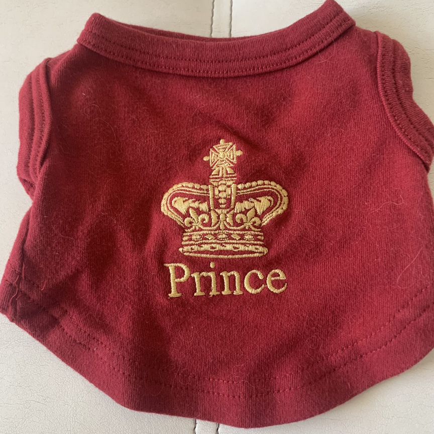 Хлопковая футболка для собаки с вышивкой. Англия