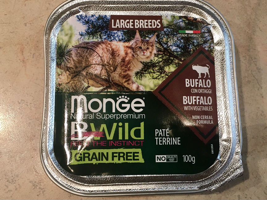 Корм для кошек monge крупных пород