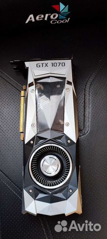 Видеокарта gtx 1070 8 GB купить в Москве | Электроника | Авито