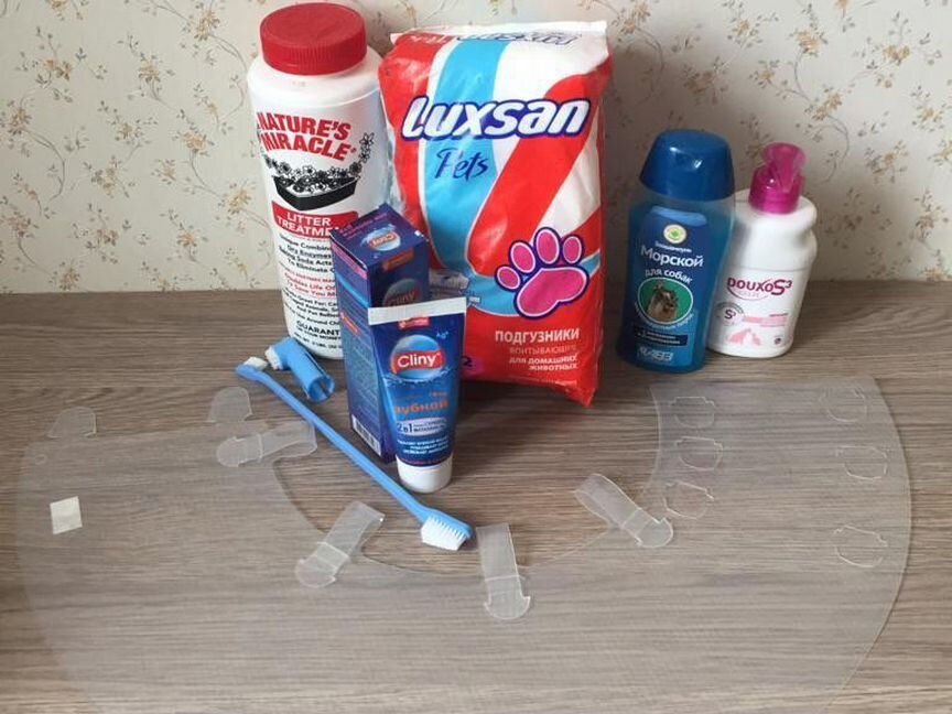 Подгузники, воротник, гигиена зубов животных