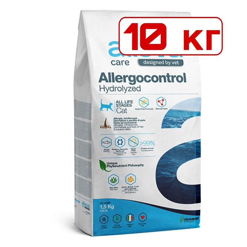 Корм для кошек Alleva Care Allergocontrol 10 кг