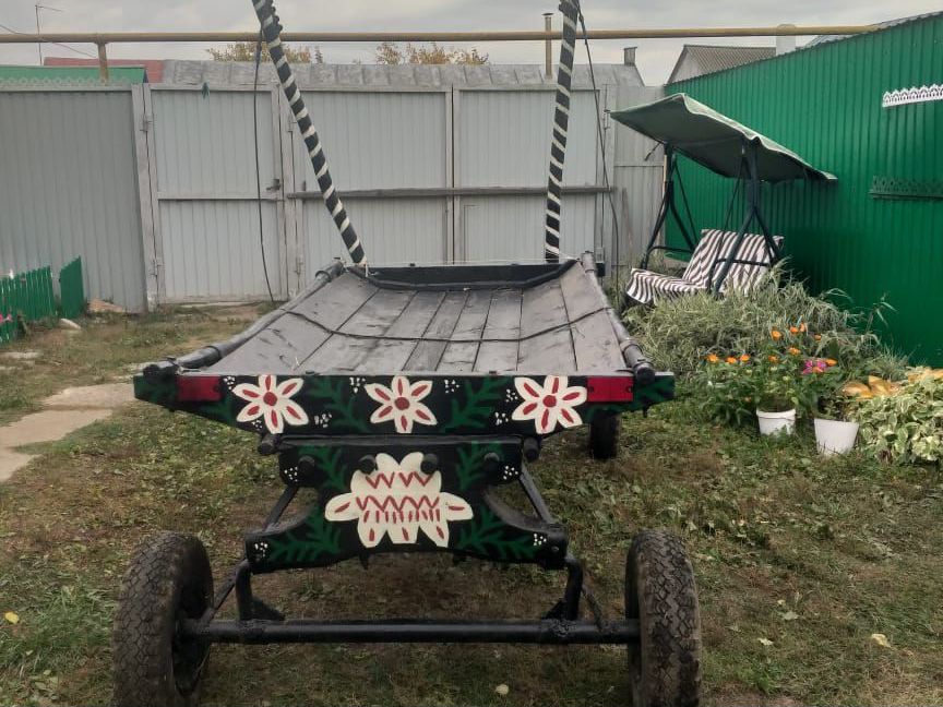 Сани телега для лошади