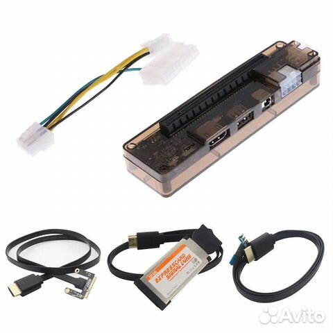 Переходник для внешней видеокарты PCI-E Riser EXP купить в Москве с ...