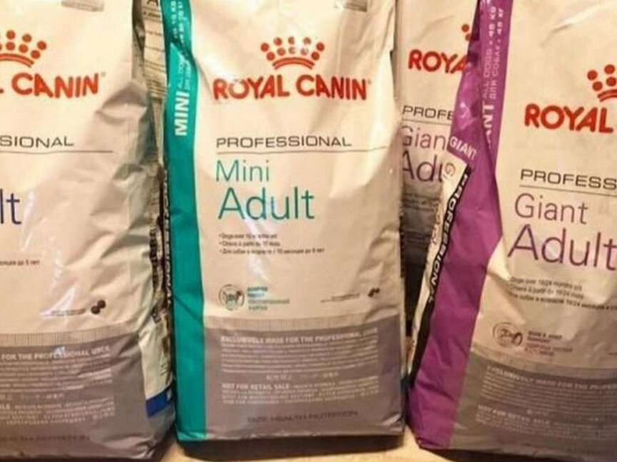 Корм для собак royal canin