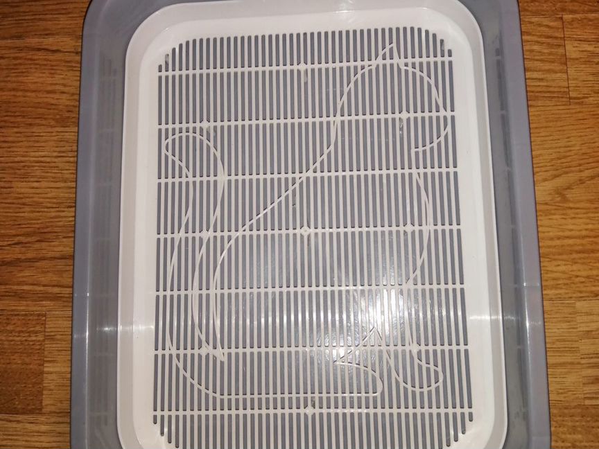 Кошачий лоток 33Х25. новый