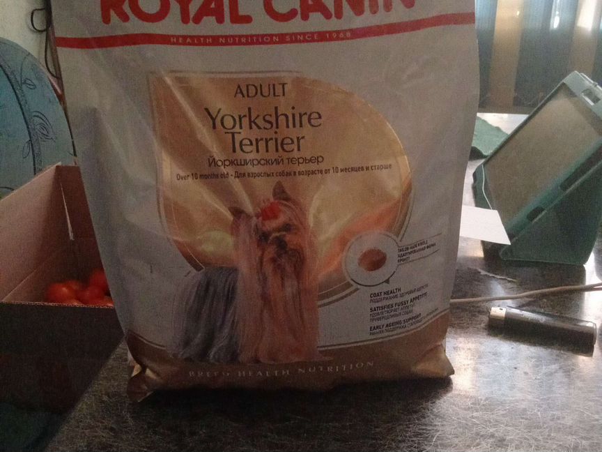 Сухой корм Роял Канин для йорка
