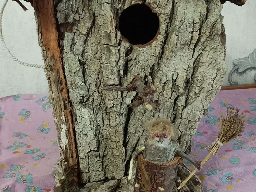 Скворечники для птиц, поделки в сад и школу