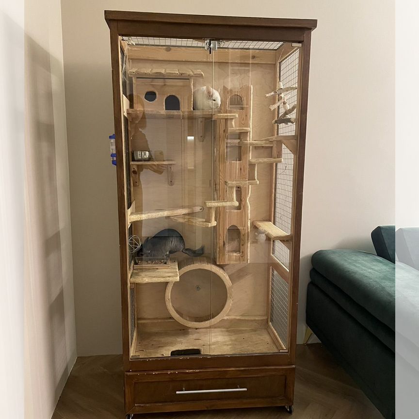 Продам витрину для шиншилл/дегу