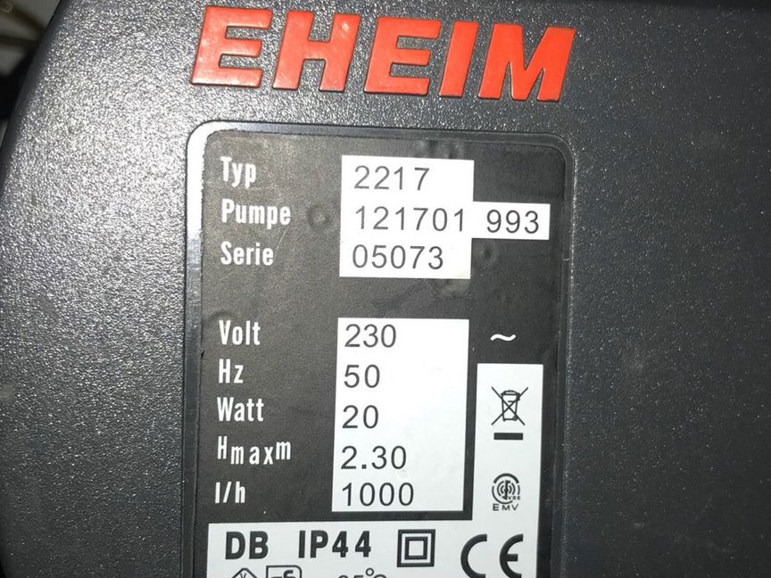 Фильтр б/у Eheim 2217