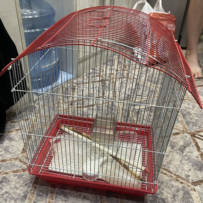Клетка для волнистого попугая бу