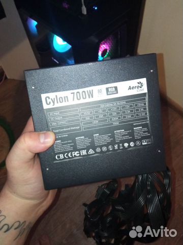 Блок питания AeroCool Cylon 700W купить в Перми | Электроника | Авито