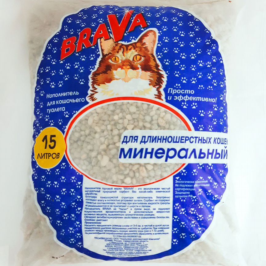 Наполнитель для кошек 15 литров