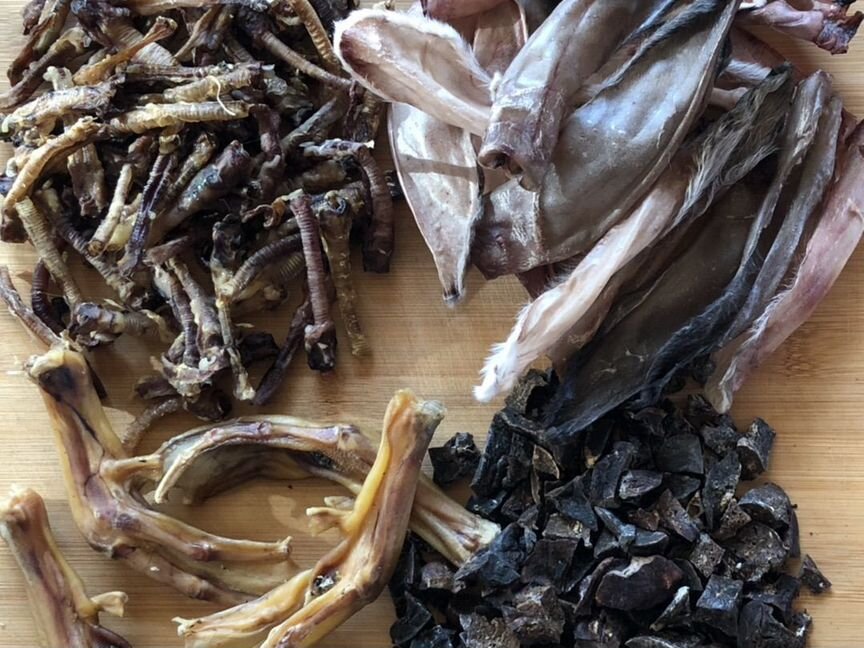 Сушеные лакомства для собак