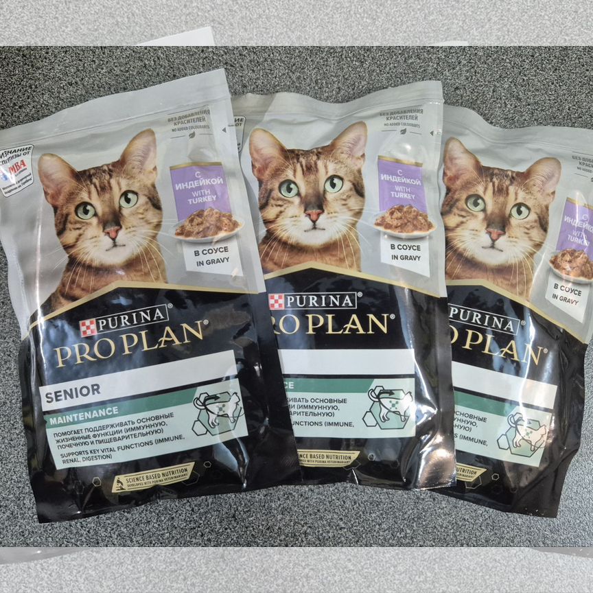 Корм для кошек старше 7 лет
