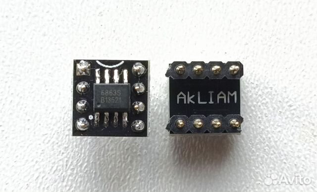 Операционные усилители Ricore RT6863S soic8 to DIP купить в Пятигорске ...