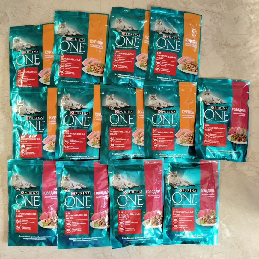 Влажный корм для кошек Purina One